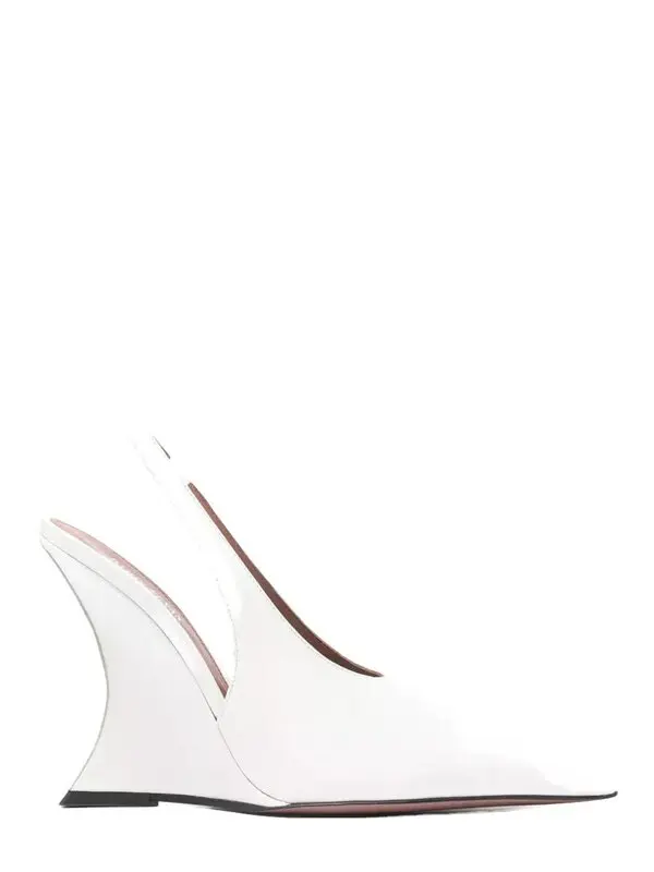 Paris Texas Sculpted-heel Pumps - White