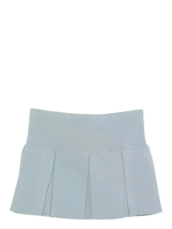 P.a.r.o.s.h Pleated Mini Skirt - Blue