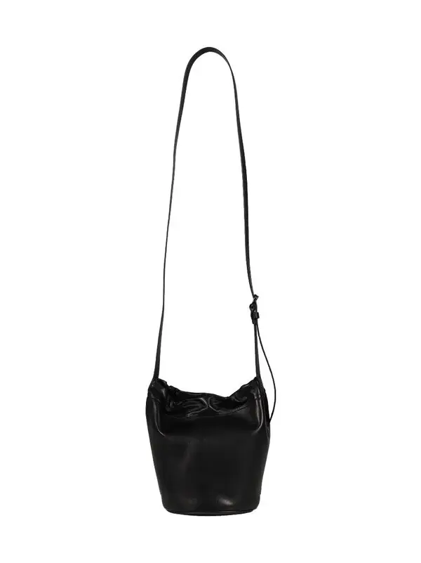 MAISON MARGIELA Gathered Bucket Bag - Black