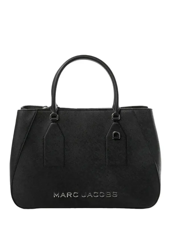 Marc Jacobs Logo-plaque Tote Bag - Black