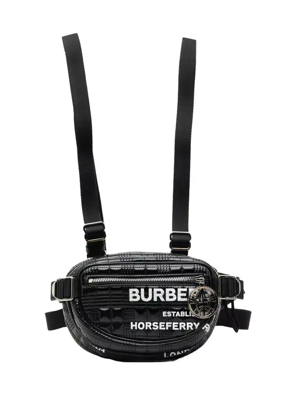 Burberry Horseferry Print Cannon Belt Bag - Black