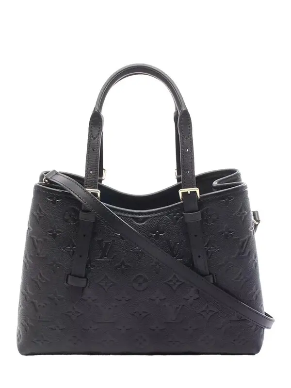 LOUIS VUITTON 2021-2026 Monogram Empreinte Babylon Tote Pm Satchel - Black