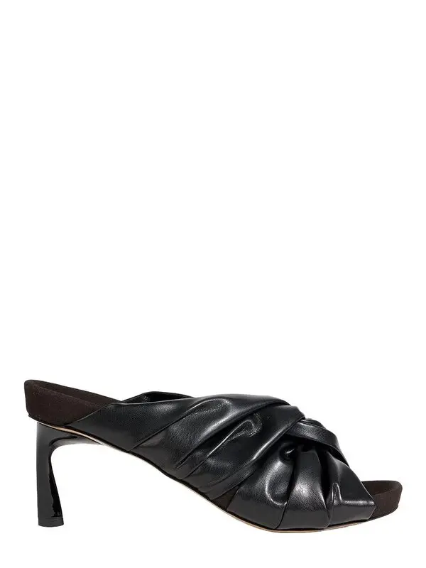 Stella McCartney Terra Twisted Mules - Black
