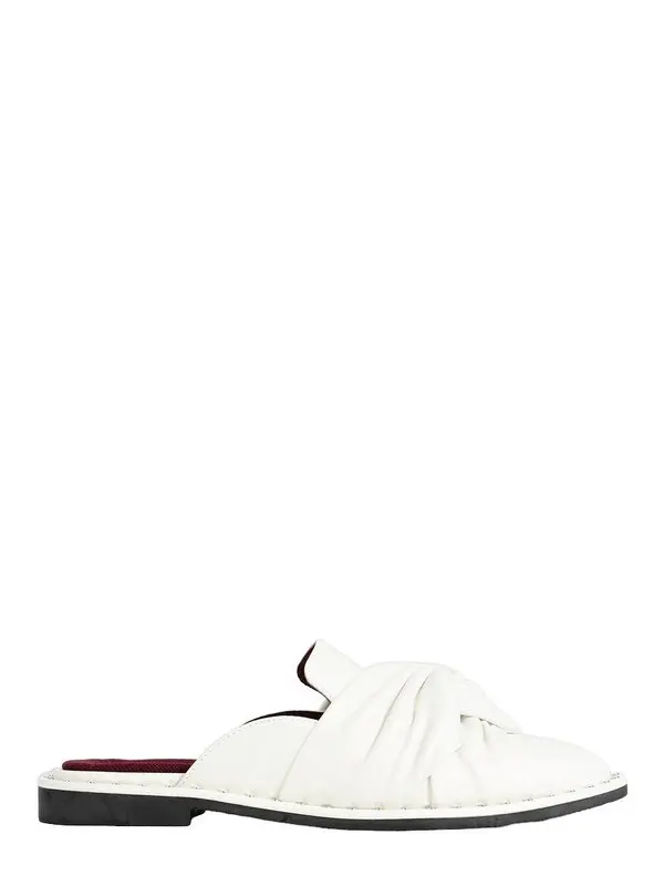 Stella McCartney Falabella Twisted Slippers - White