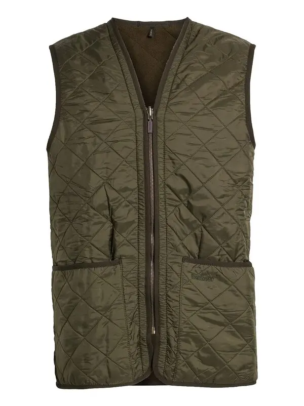 Barbour Polarquilt Shell Vest - Army Green