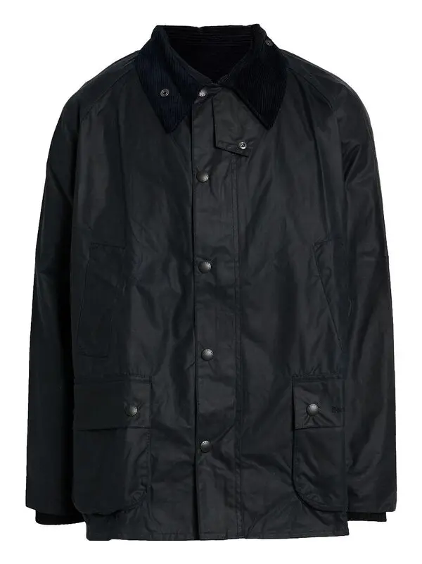 Barbour Bedale Waxed Cotton-canvas Jacket - Midnight Blue