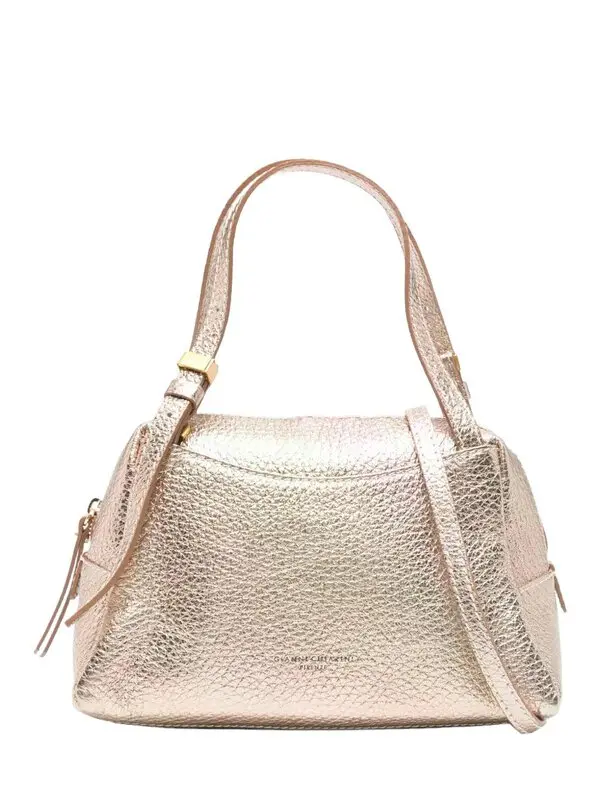 GIANNI CHIARINI Dea Grained Tote Bag - Pink