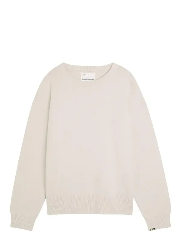 Extreme Cashmere N°431 Mike Cashmere-blend Jumper - Light Grey