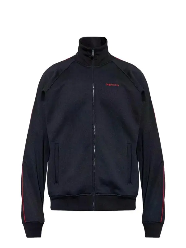 Alexander McQueen Zip-up Sweatshirt - Black