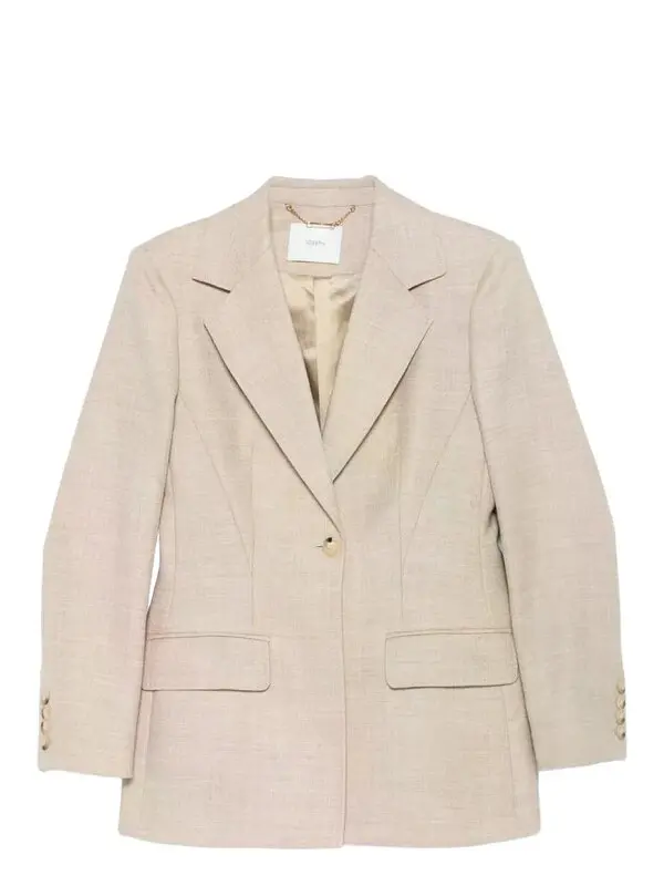 JOSEPH Fallon Flap-pocket Tailored Jacket - Neutrals