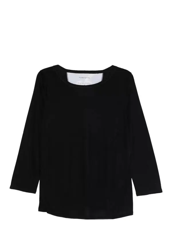 PUROTATTO Long Sleeve T-shirt - Black