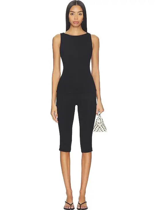 ALL THE WAYS Junia Capri Set - Black