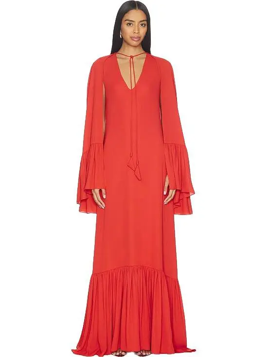 Alexis Francina Maxi Dress - Red