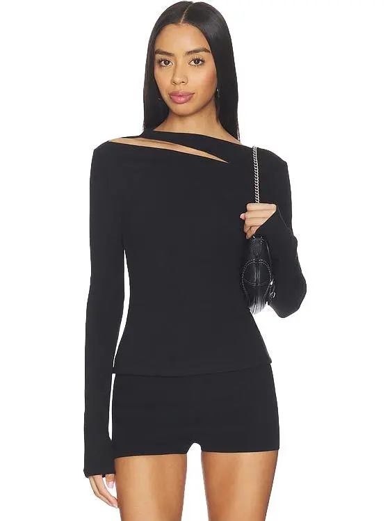 LOVERS AND FRIENDS Lilias Top - Black