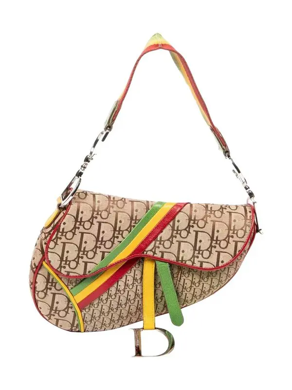 Dior Oblique Rasta Shoulder Bag - Neutrals