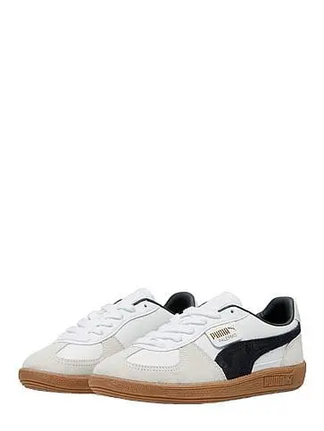 Pink Palermo Leather Sneaker - White,ivory