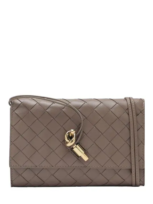 Bottega Veneta Andiamo Pouch - Brown