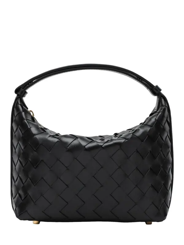 Bottega Veneta Mini Wallace Bag - Black