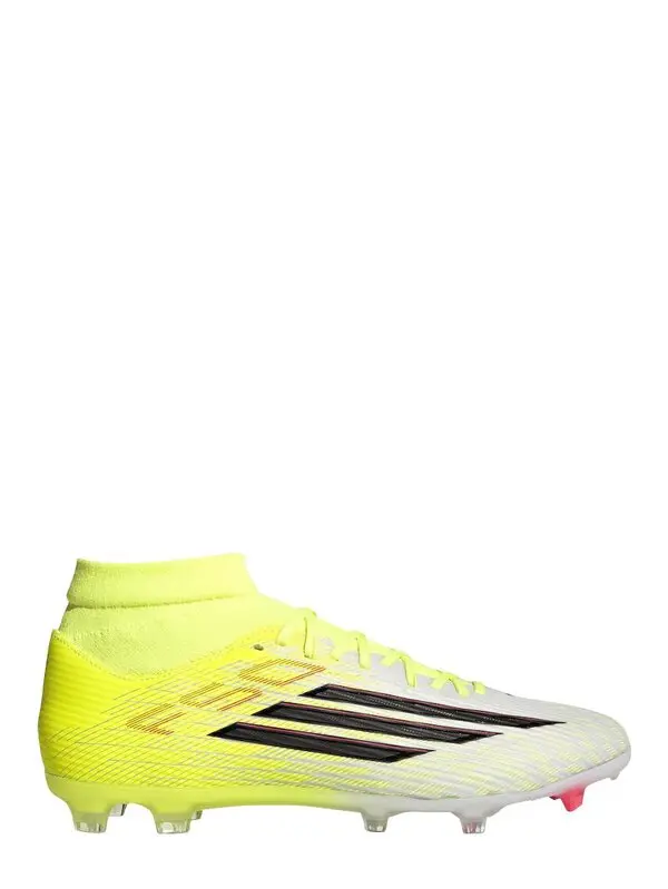 Adidas F50 League Mid Cut Fg/mg Soccer Cleats - Team Solar Yellow 2/core Black/lucid Red