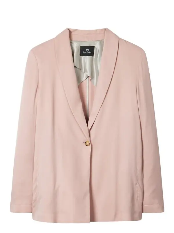 Paul Smith Relaxed-fit Lyocell Blazer - Pink