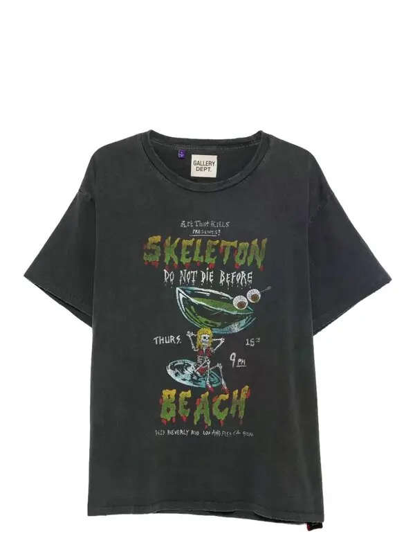 GALLERY DEPT. Graphic-print T-shirt - Black