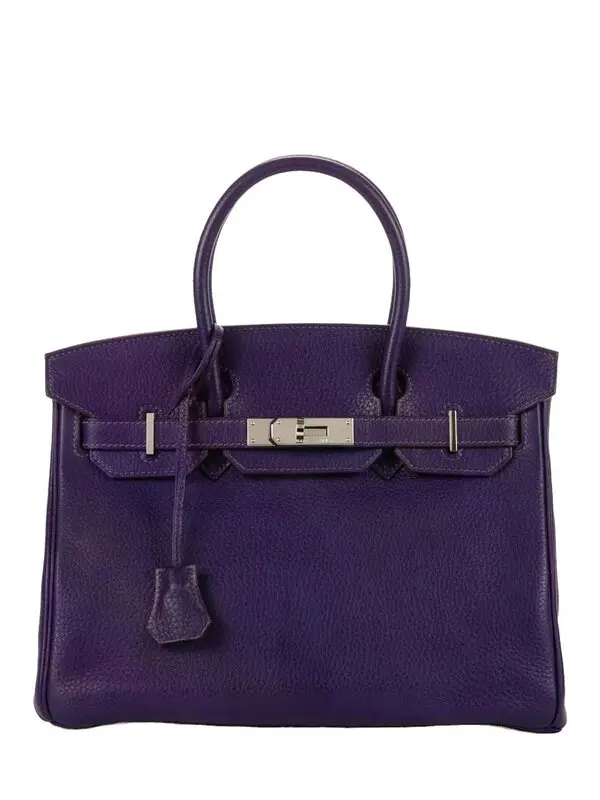 Hermès Birkin 30 Tote - Purple