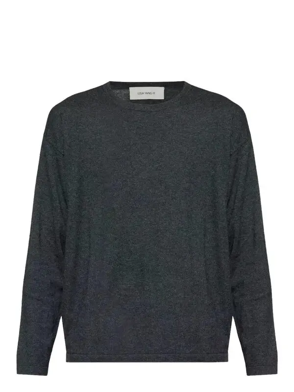 LISA YANG Theodor Long-sleeve Sweater - Grey