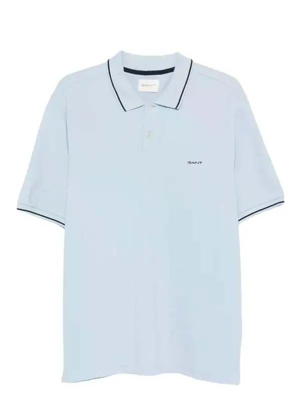 Gant Short-sleeve Polo Shirt - Blue