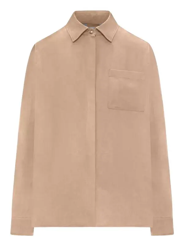 Max Mara Canvas Shirt - Neutrals