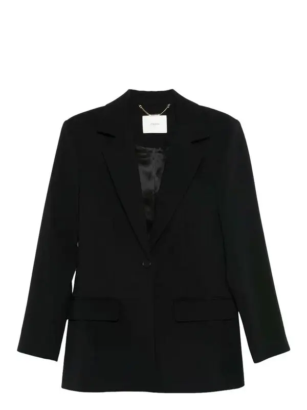 JOSEPH Fallon Single-breasted Blazer - Black