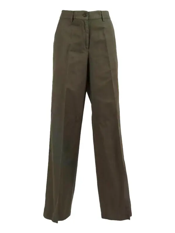 Aspesi Buttoned Trousers - Green