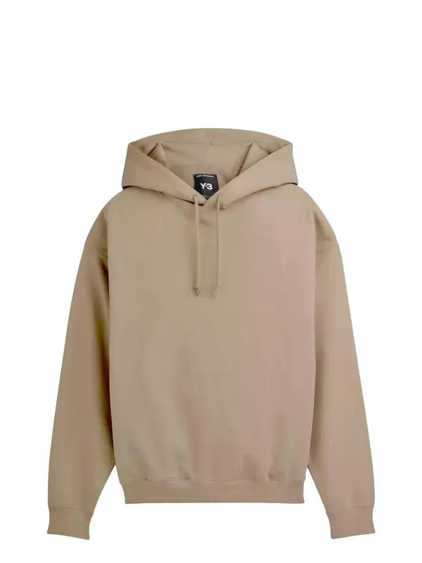Y3 Drop-shoulder Hoodie - Neutrals