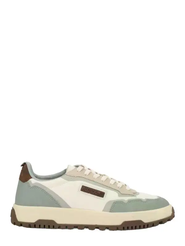 AUTRY Panelled Sneakers - White