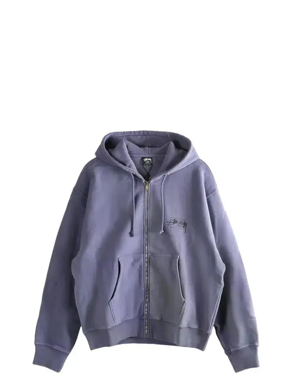 StÜssy Modern Age Zip Hoodie - Purple