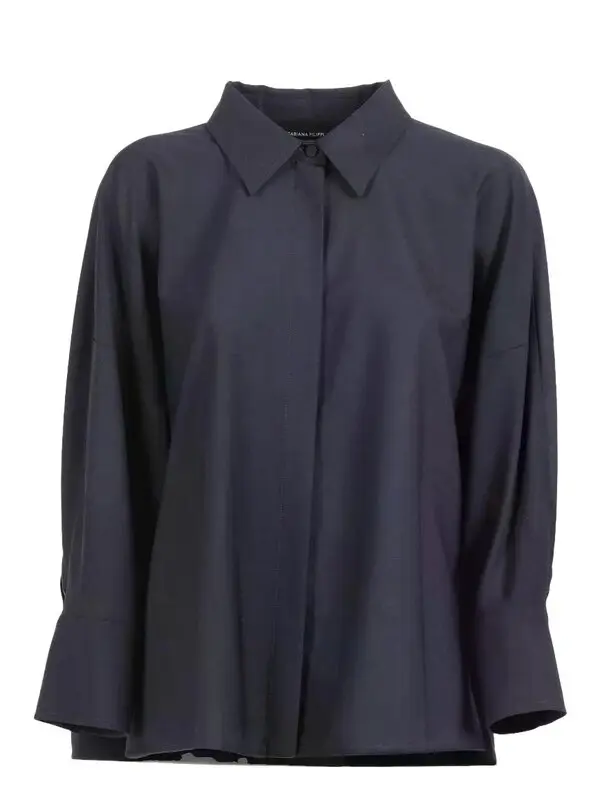 Fabiana Filippi Long-sleeve Shirt - Blue