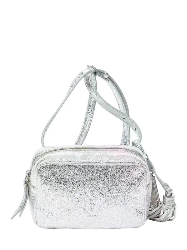 Saint Laurent Lou Tassel-detail Belt Bag - Silver