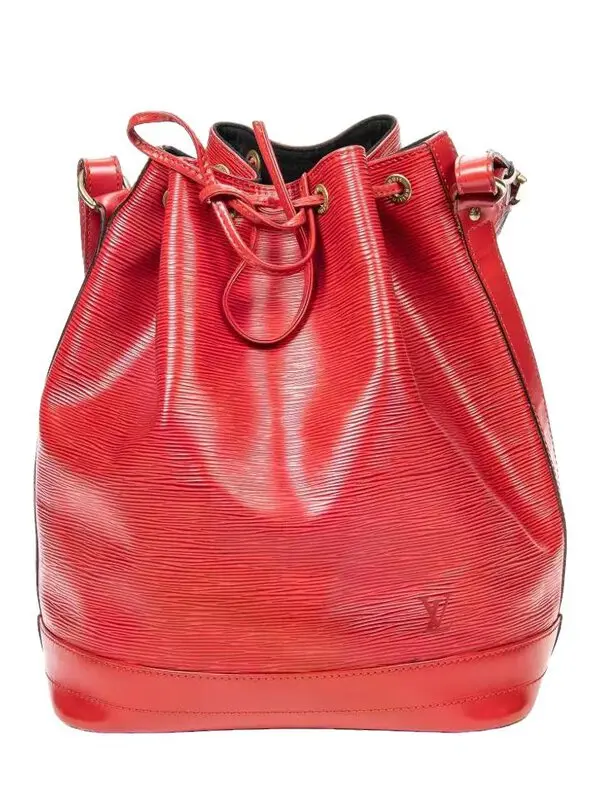 LOUIS VUITTON 1994 Gm Noe Bucket Bag - Red