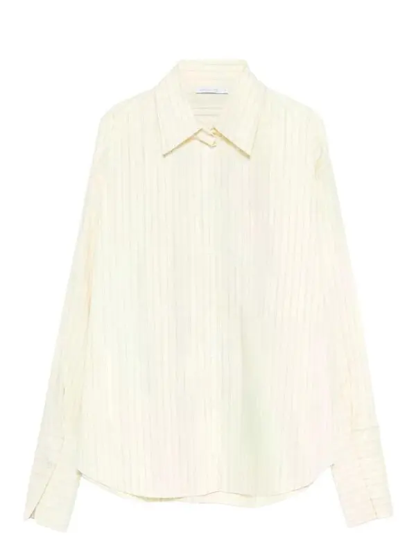 Patrizia Pepe Striped Shirt - Yellow