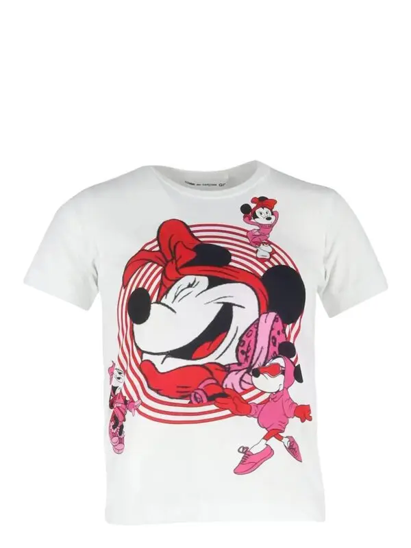 Comme Des Garçons Disney Edition Minnie Mouse T-shirt - White