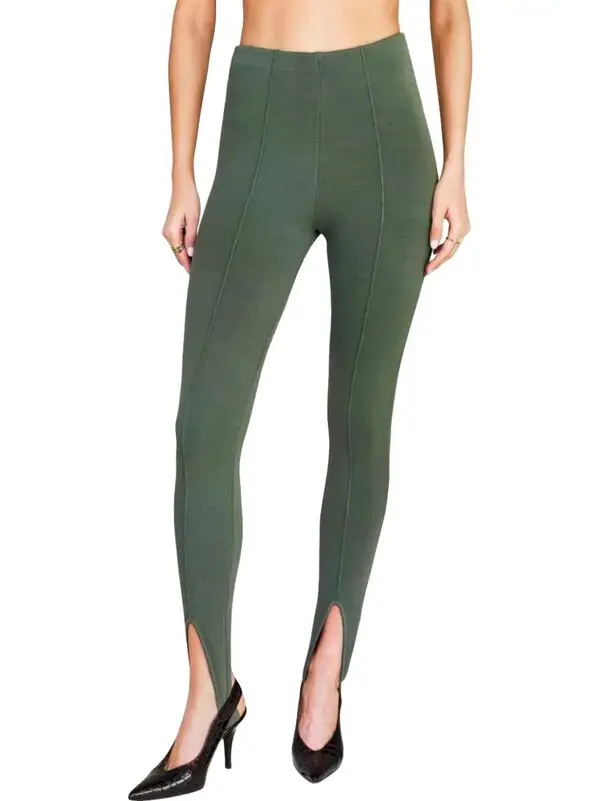 SEROYA Stirrup Leggings - Green