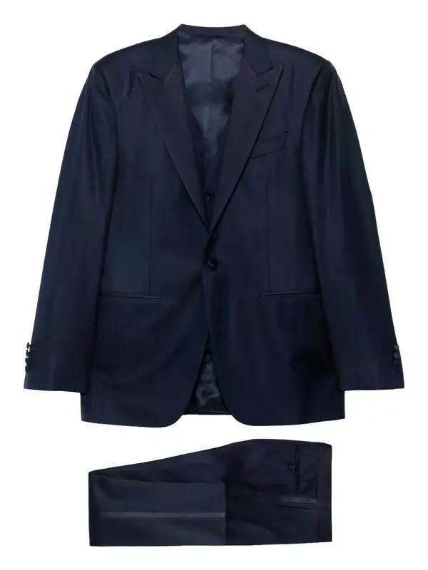 Canali Three-piece Suit - Blue