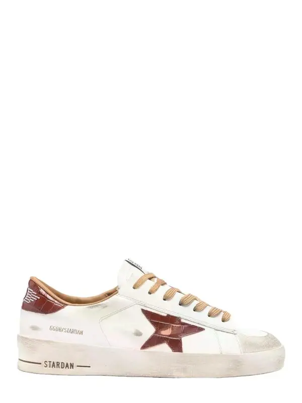 GOLDEN GOOSE Stardan Star-motif Sneakers - White
