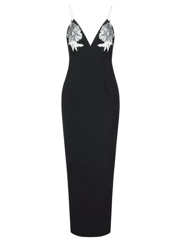Jw Pei Ayluia Embellished Maxi Dress - Black