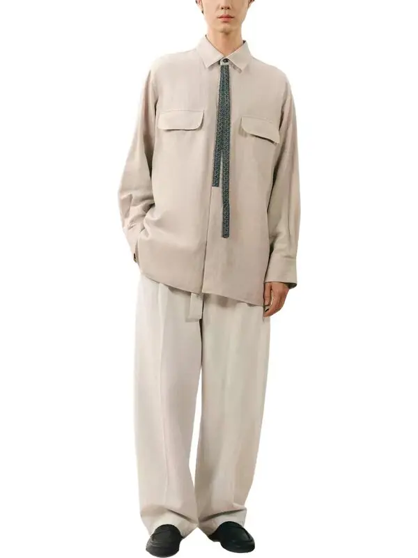 CROQUIS Wide-leg Jeans - Neutrals