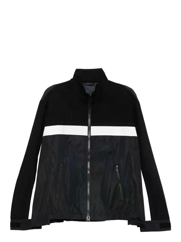CROQUIS Striped Jacket - Black