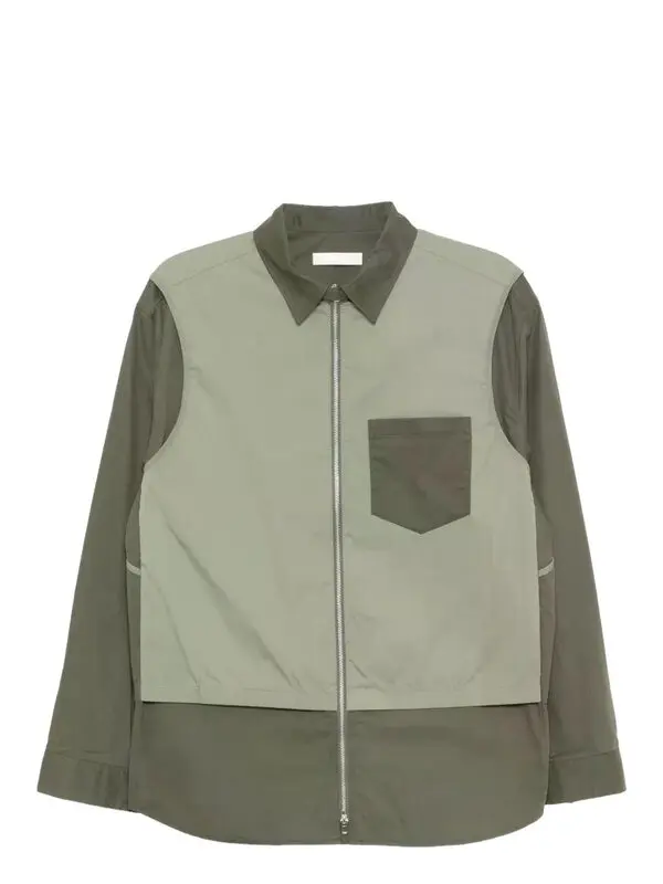 CROQUIS Logo-print Jacket - Green