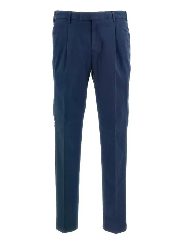 PT TORINO Pleated Trousers - Blue