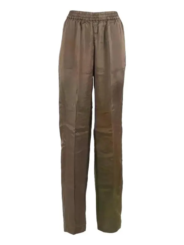 Aspesi Elasticated Trousers - Brown