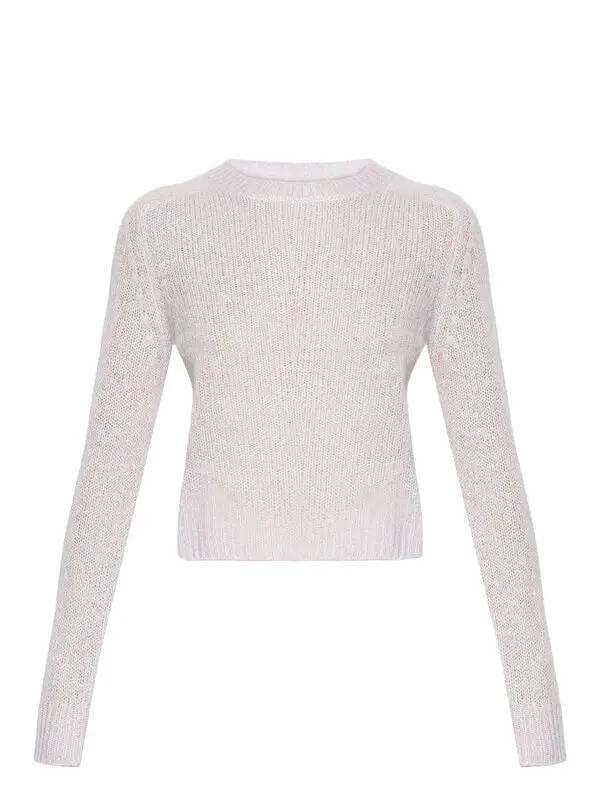 LISA YANG Solene Round-neck Sweater - Purple