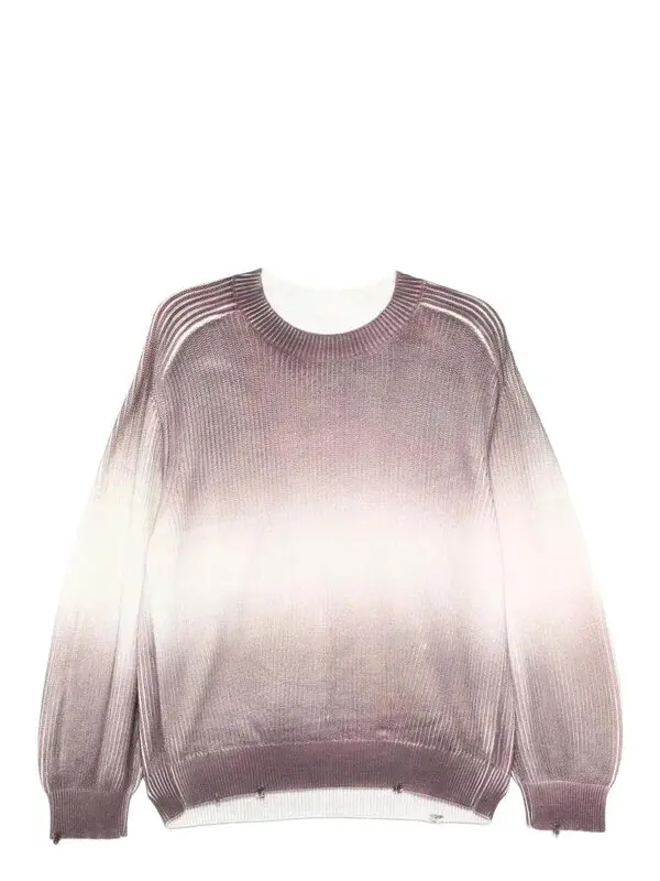 CROQUIS Gradient-effect Sweater - Purple